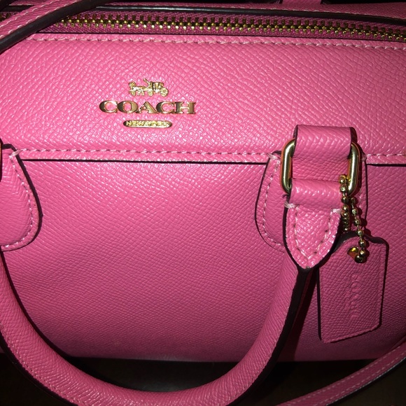 Coach | Bags | Coach Womens Mini Bennett Satchel In Bright Pink | Poshmark